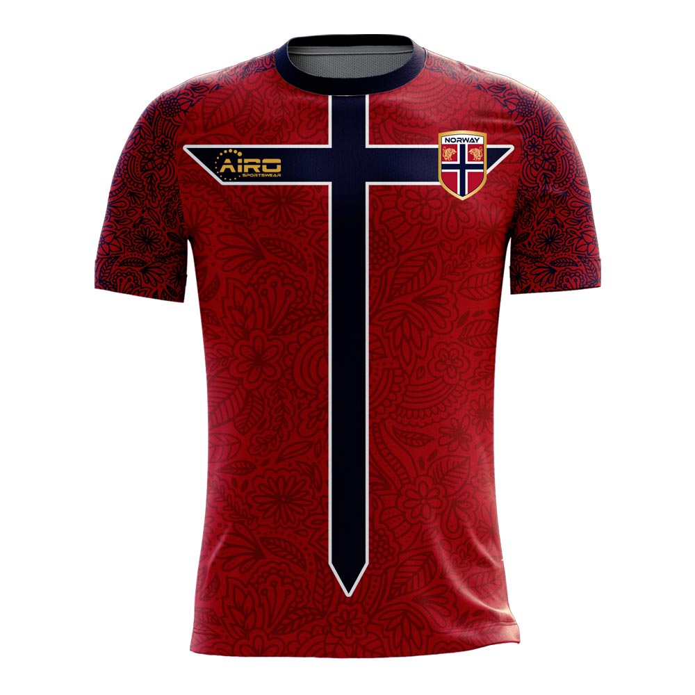 Norway 2022-2023 Home Concept Football Kit (Airo) – Terrace Gear