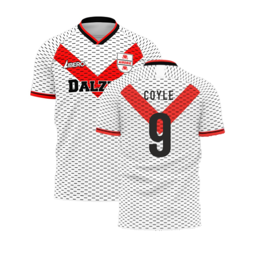 Airdrie 2023-2024 Home Concept Football Kit (Libero) (Coyle 9 ...