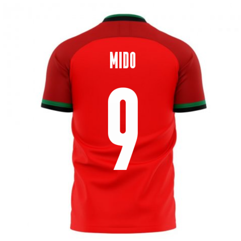 Egypt 2022-2023 Home Concept Football Kit (Libero) (MIDO 9) – Terrace Gear