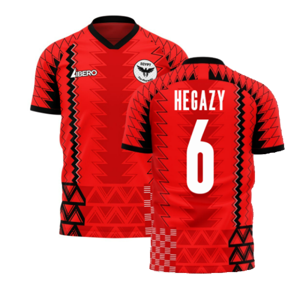 Egypt 2022-2023 AFCON Concept Football Kit (Libero) (HEGAZY 6 ...