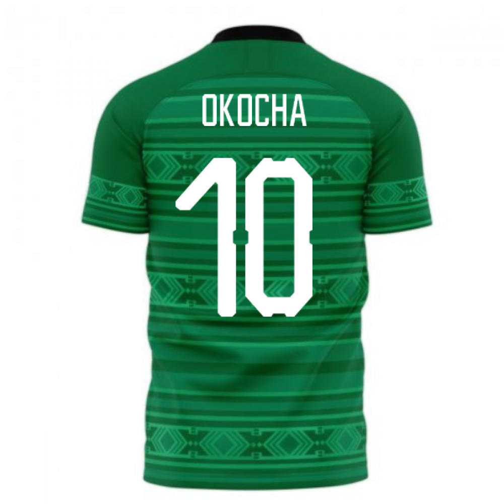 Nigeria 2022-2023 Home Concept Kit (Fans Culture) (OKOCHA 10) – Terrace ...