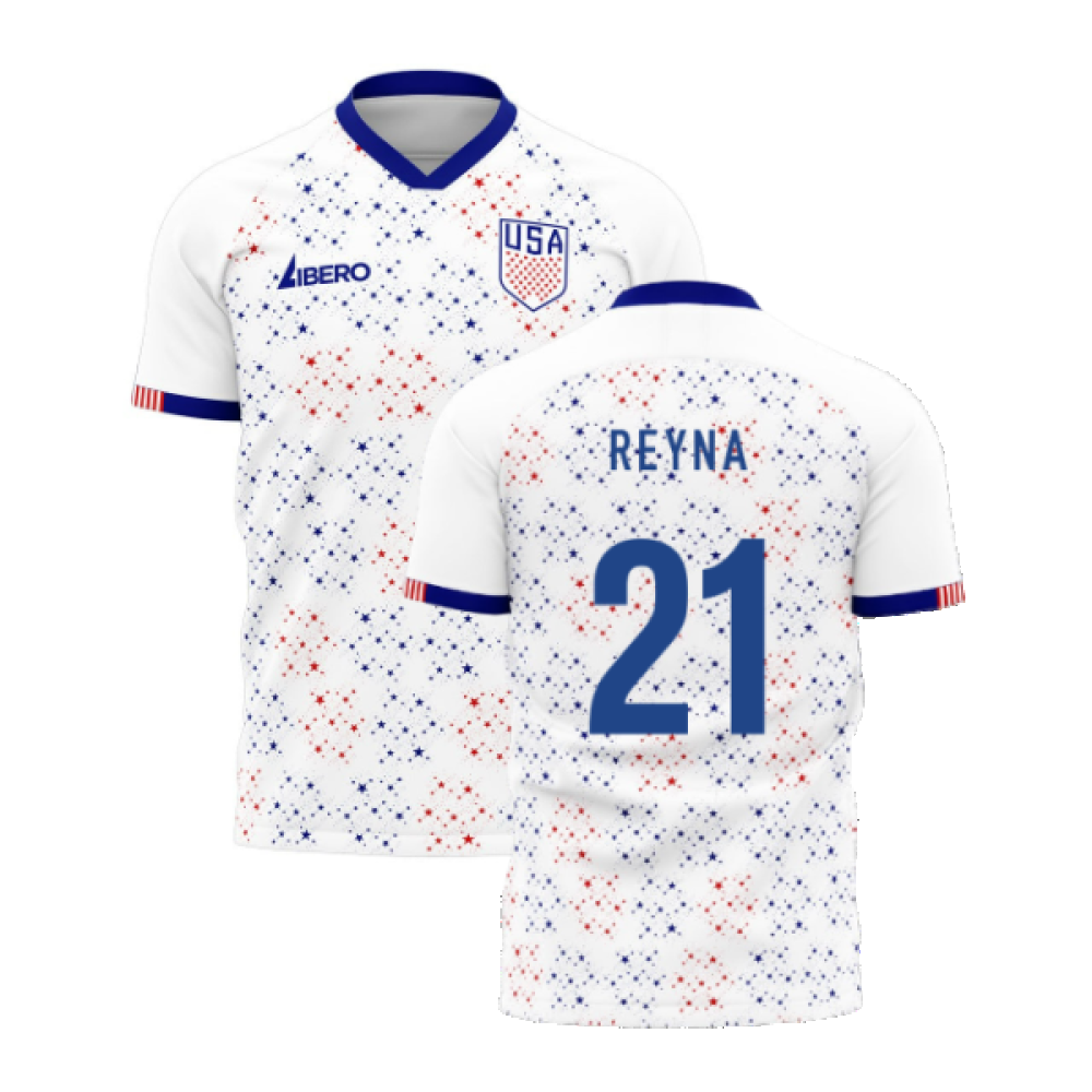 United States 2023-2024 Home Concept Football Kit (Libero) (REYNA 21 ...